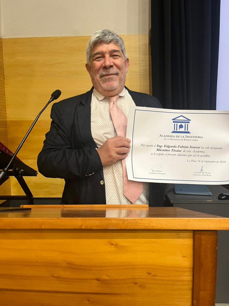 Felicitaciones al Dr. Ing. Edgardo Fabián Irassar por su incorporación ...